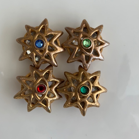 Nony | Jewelry | Brass Button Covers | Poshmark